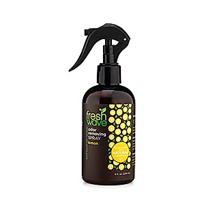 Fresh Wave Lemon Odor Eliminator Spray & Air Freshener, 8 oz. | Odor Absorbers for Home | Safer Odor Relief | Natural Plant-Based Odor Eliminator | For Furniture, Fabrics & Trash