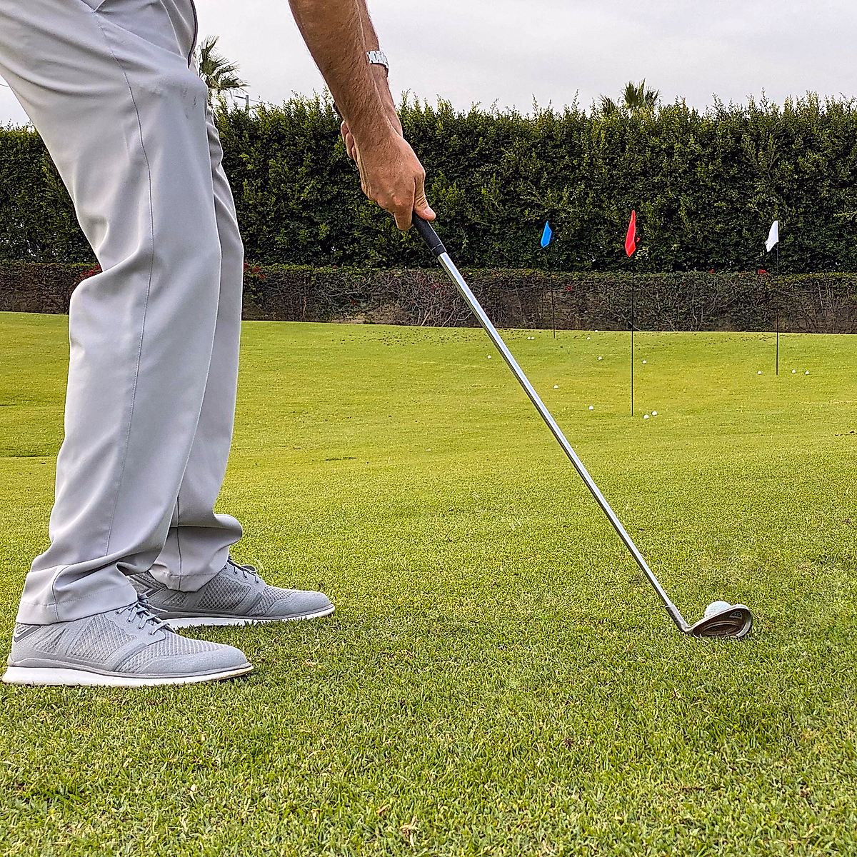 GoSports Golf Flags 3 Pack Great for Practice and Backyard Family Golf Games