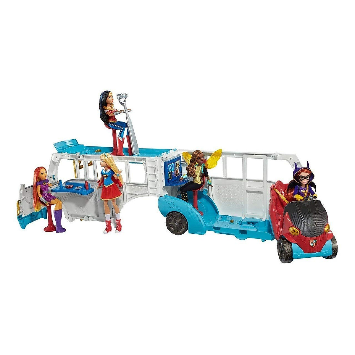 DC Super Hero Girls Transforming School Bus