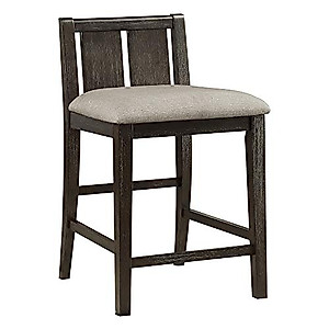 Lexicon Daye 3 Piece Wood Counter Height Dining Set in Dark Cherry