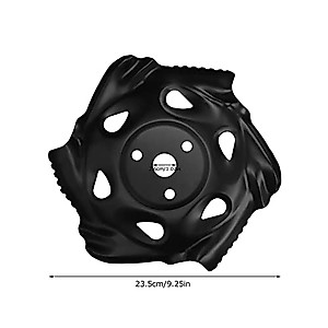 FOUF Trimmer Head High Effective Weed Edging Head Carbon Steel Brush Cutter Garden Tool Accessories Round Edge Brush Cutter Head Lawn Mower Accessories Replacement Trimmer Head, for Home Garden