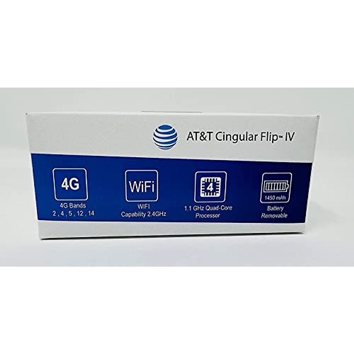 AT&T CINGULAR FLIP 4 SMARTFLIP IV U102AA 4G Phone for AT&T