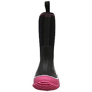 Muck Boots Hale Multi-Season Kids' Rubber Boot,Pink/Black,7 M US Big Kid