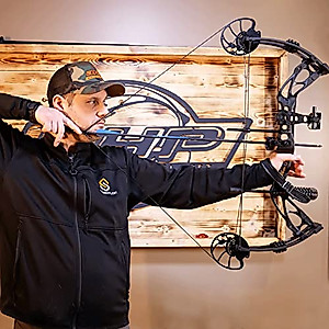 Sanlida Archery Dragon X8 RTH Compound Bow Package for Adults and Teens,18”-31” Draw Length,0-70 Lbs Draw Weight,up to IBO 310 fps,No Bow Press Needed,Limbs Made in USA,Limited Life-time Warranty