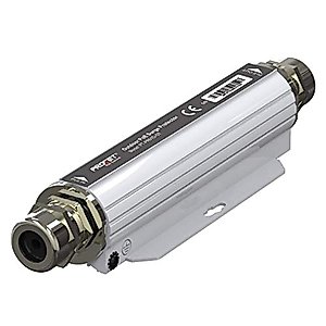 Procet Ethernet Surge Protector - Gigabit RJ45 60W PoE++ Network Lightning Arrestor 10KV Surge Protection, IP67 Waterproof Outdoor Surge Suppressor