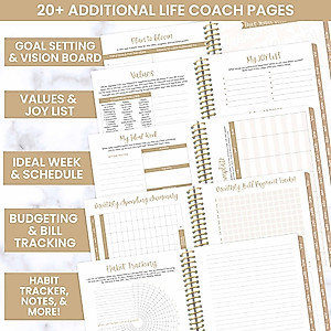 bloom daily planners 2023-2024 Academic Year Day Planner (July 2023 - July 2024) - 5.5” x 8.25” - Weekly/Monthly Agenda Organizer Book with Stickers & Bookmark - Writefully His