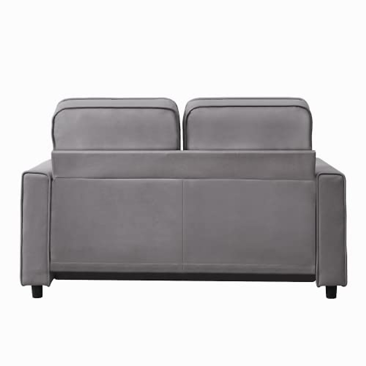 BALUS Convertible 3-in-1 Folding Sofa Bed, Loveseat Sleeper Cot, 84" Tri-Fold Multi-Function Modern Breathable Couch, Folding Mattress for Guests, Futon for Living Room, Floor Sofa Bed(Light Grey)