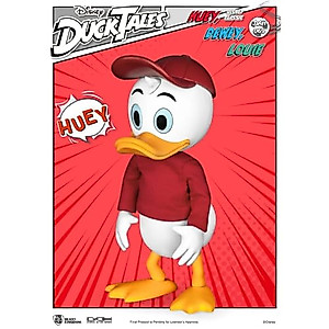 Beast Kingdom DuckTales: Huey, Dewey and Louie DAH-069 Dynamic 8ction Action Figure Set, Multicolor