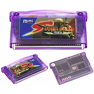 SHAHDEN Purple Burning Disk Mini Super Card for SP/GBM/IDS/NDS/NDSL Game Cards High Qual,Game Cards,Supercard Card Mini SD Card Adapter