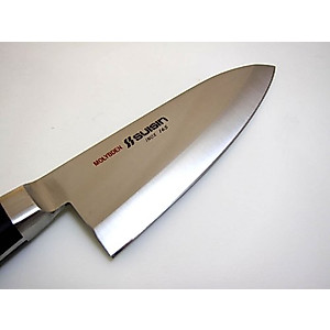 Houcho.com Suisin Inox Western-Style Knife Series, Genuine Sakai-Manufactured, Inox Steel 6.5" (165mm) Deba Knife