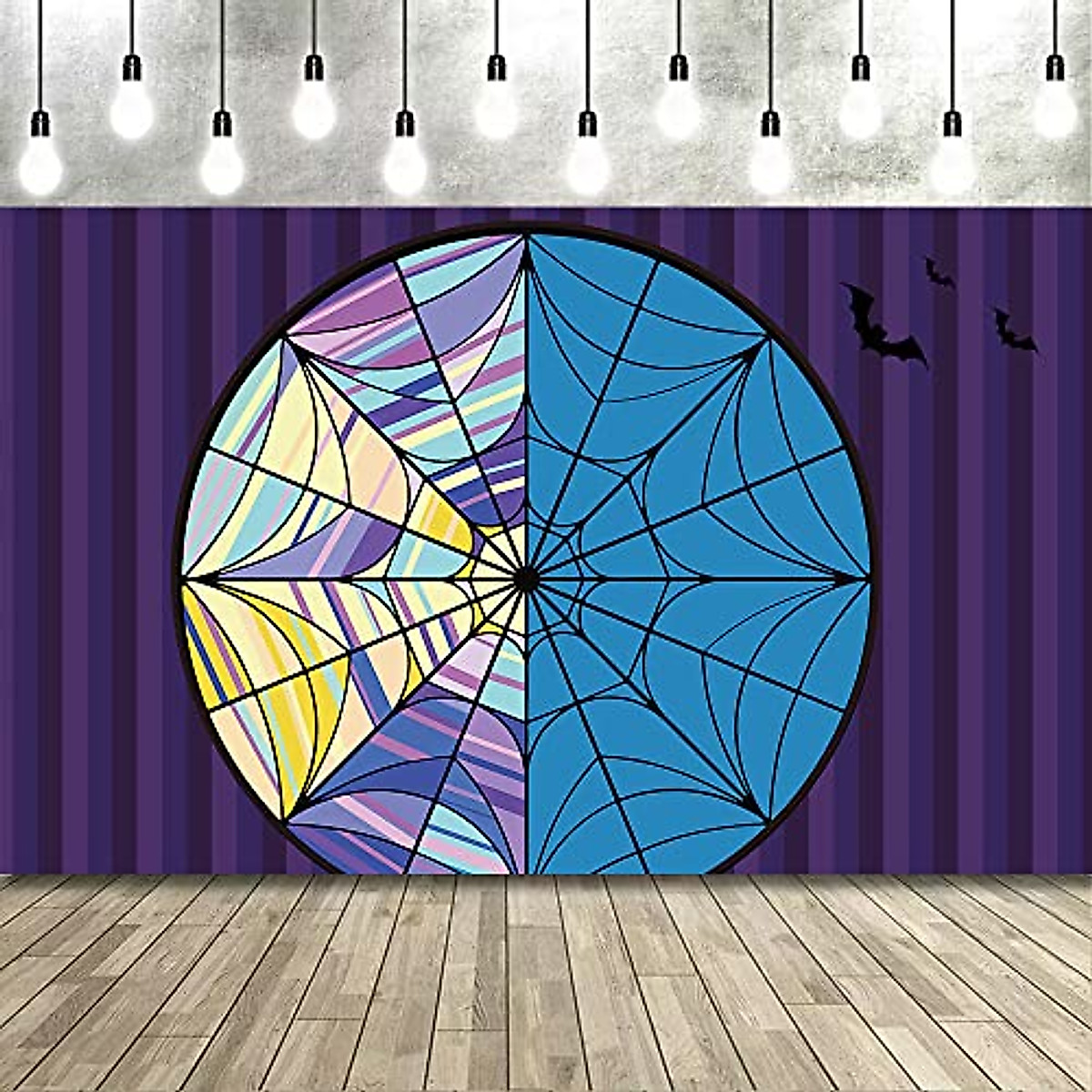 Wednesday Party Backdrop 70.8 x 43.3 Inch Wednesday Photography Background for Wednesday Party Decorations Wednesday Birthday Party Decorations