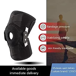 ZCAREPHARMA Knee Brace for Knee Pain Relief | Neoprene Knee Brace for Working Out, Running, Injury Recovery |