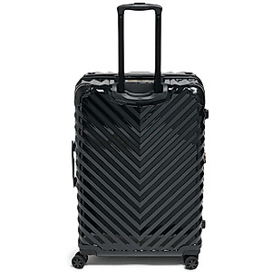 Karl Lagerfeld Paris Women's Suitcase Spinner Wheels Hardside, Deep Black, One Size
