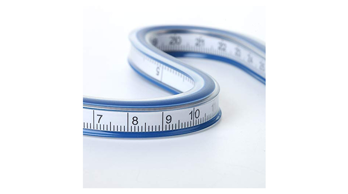 Flexible Curve Ruler 24 Inch for Sewing, Craft & Engineering