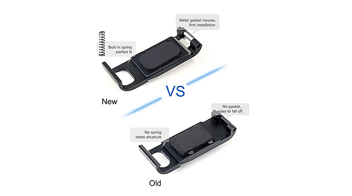 GoPro Hero 9 10 11 Black Aluminum Battery Door | Charge & Mic