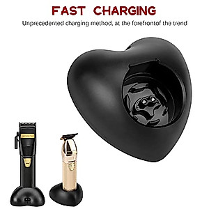 Anrom Professional Hair Clippers Charging Stand, Portable Charging Base for Babyliss 8700GCN、787GCN Hair Clippers Tools (Blue)