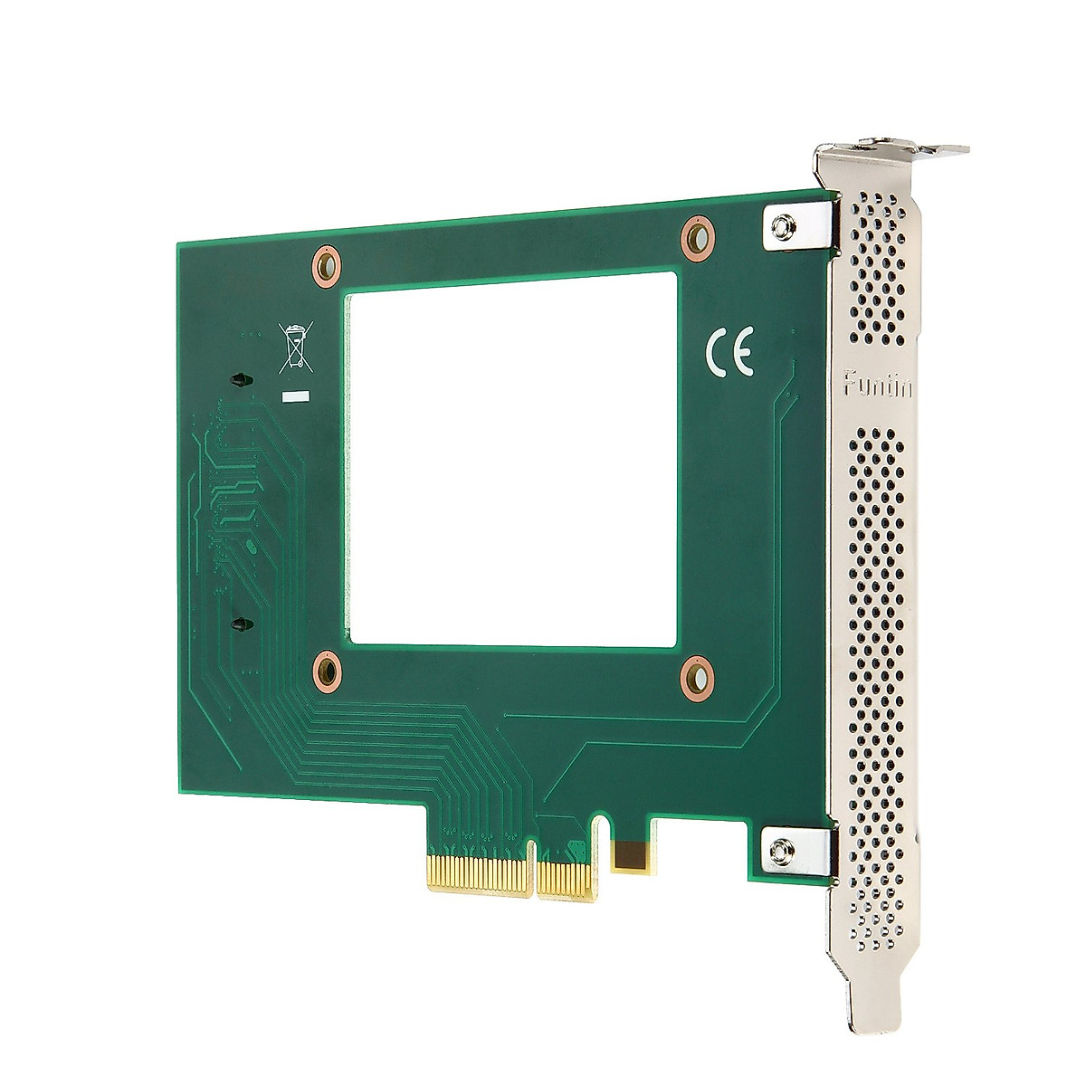 Funtin PCIe NVMe SSD Adapter with U.2 (SFF-8639) Interface for 2.5" NVMe SSD