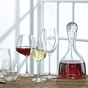 LENOX Tuscany Classics Crystal Aerating Decanter,Black