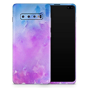 DesignSkinz Washed 4322 Absorbed Watercolor Texture Protective Vinyl Decal Wrap Skin Cover Compatible with The Samsung Galaxy S20 (Screen Trim & Back Glass Skin)