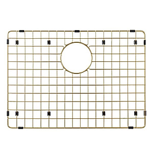 STARSTAR Workstation Ledge Topmount/Drop-in Single Bowl Satin Matte Stainless Steel Kitchen/Yard/Bar/Laundry/Office Sink, With Grid, Colander, Cutting Board, Strainer (23x20x9 Gold)