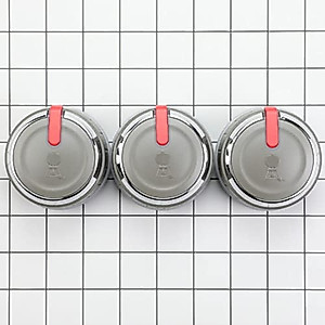 Weber 66753 3pk Control Knobs for Genesis II LX Series Grills