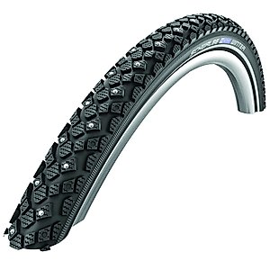 Schwalbe, Winter, Tire, 700x40C, Wire, Clincher, Winter, KevlarGuard, 50TPI, Black