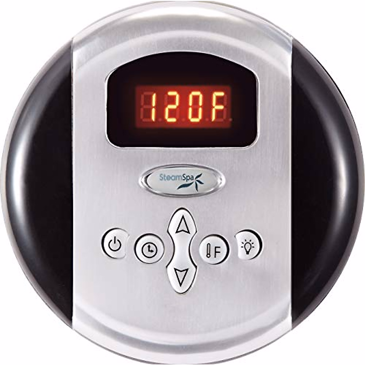 Steam Spa OA750CH Oasis 7.5 KW Quick Start Acu-Steam Bath Generator Package, Chrome