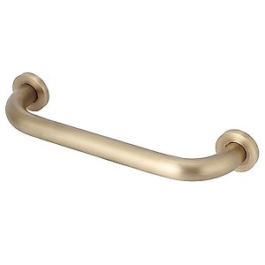 Bathtub Hand Bar, Shower Grab Bars Bearing 60kg / 132.3lb Antique Brass 30cm Brushed Surface Light Luxury Style for Kitchen for Bathroom for Bathtub