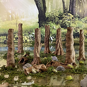 Extruded Gaming Woodland Trees