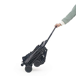 Compact Baby Stroller, Lightweight Infant Stroller with Convenient One-Hand Fold (Grey)