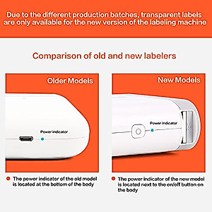 160 Pcs NIIMBOT D11 Label Maker Tape Clear Address Labels Name File Folder Waterproof Sticker Labels for Daycare, School, Travel, Baby Bottles, Clothes, Lunch Boxes and Cups, School Supplies