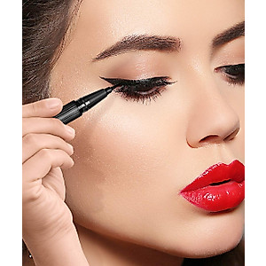 Kokie Retractable Liquid Eyeliner, Pointed Felt Tip, Waterproof & Smudge Free, Long-lasting, Vegan, Cruelty-Free