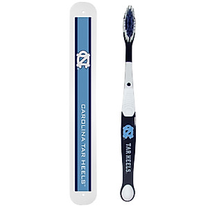 Siskiyou Sports NCAA North Carolina Tar Heels Unisex Travel Set Toothbrush and Travel Case