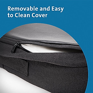 Kensington Ergonomic; Memory Foam Seat Rest (K55805WW) Black 410x470x72