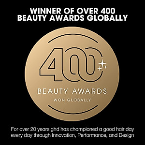 ghd Platinum+ Styler ― 1" Flat Iron Hair Straightener, Professional Ceramic Hair Styling Tool for Stronger Hair, More Shine, & More Color Protection ― Black