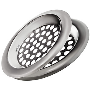 Sink Strainer 3 Inch - Bathtub Hair Catcher - Sink Hair Catcher for Kitchen - Food Catcher for Kitchen Sink of Stainless Steel, 2 Pcs - Accessories for Bathroom and Kitchen