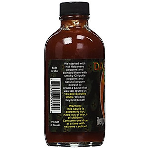Bottle Da Bomb Beyond Insanity Hot Sauce, Bottle