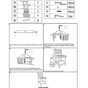 CangLong, Set of 2，Dark Grey Counter Stool Barstool 24 Inch Seat Height Faux Leather Straps