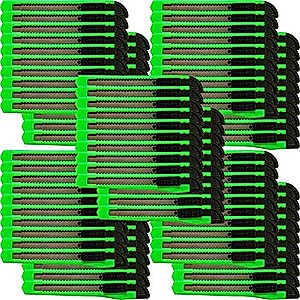 100x Bulk Small Neon Green Utility Knife Box Cutters Snap Off Blade 9MM Blade