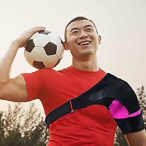 Anti-Collision Sports Shoulder Pads Shoulder Sleeve Shoulder Brace for Shoulder Brace Support Dislocate Shoulder Brace Sport Shoulder Polyester Fitness Compression Cuff