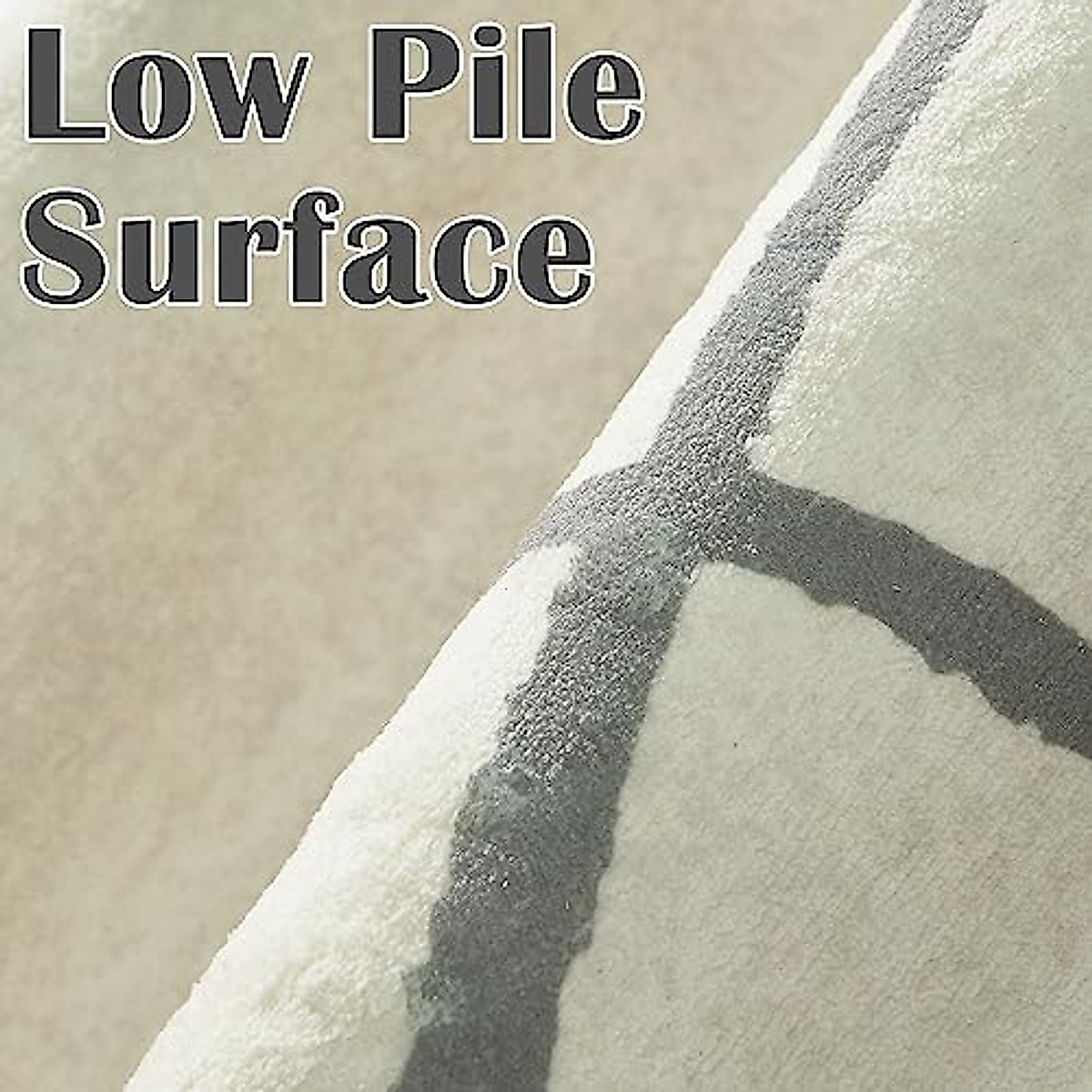 jinchan Area Rug 3x5 Abstract Rug Grey Gray Rug Aesthetic Minimalist Rug Entryway Indoor Floor Cover Print Carpet Thin Rug Modern Rug Lightweight Kitchen Living Room Bedroom Dining Room Office