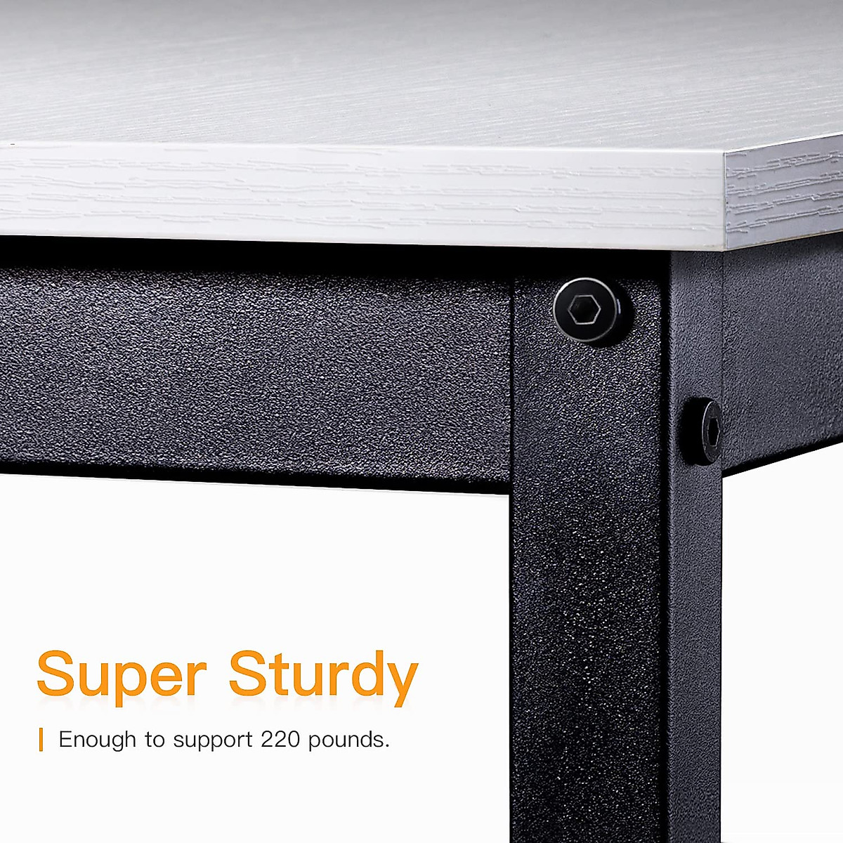 Coleshome 61" L Shaped Desk Computer Desk, L Desk Computer Corner Desk for Home Office Gaming Writing Workstation, Space-Saving, Easy to Assemble