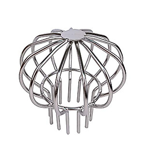 Baitaihem 304 Stainless Steel Drain Outdoor Roof Anti-Blocking Line Cap Drain Cover Gutter Protector Cleaner Gutter Cleaning Tool,3 inch
