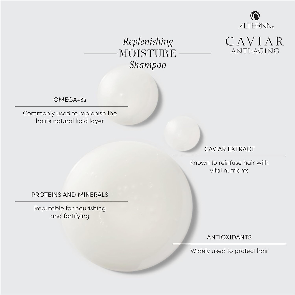 Alterna Caviar Anti-Aging Replenishing Moisture Shampoo/ Conditioner, 16.5 fl. Oz (Pack of 2)