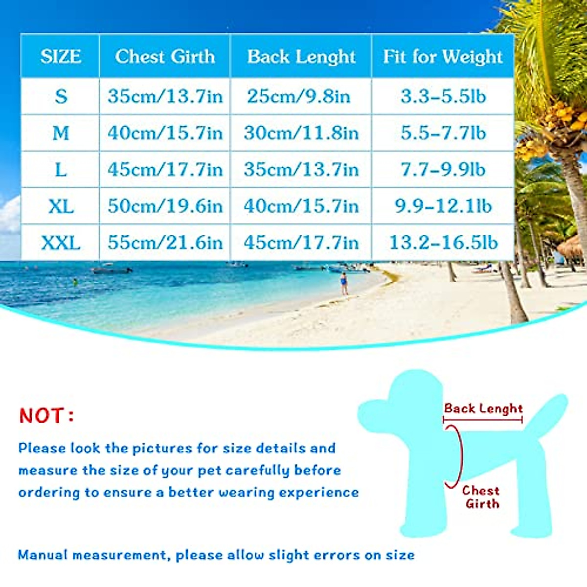 4 Pieces Pet Summer Shirts Hawaiian Style Dog T-Shirts Floral Coconut Tree Printed Puppy Shirt Summer Beach Dog Apparel Cat Outfit Shirt Breathable Pet Cool Clothes for Small to Medium Pets (XX-Large)