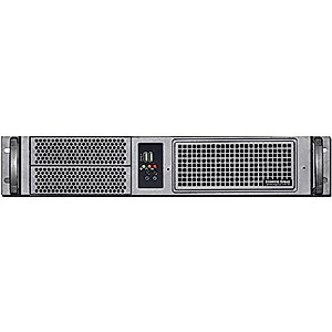 PLINKUSA RACKBUY 2U(2x5.25+9x3.5 HD Bay)(3 Horizontal Riser Card or 7 Low Profile)(D25.98)(EATX/ATX/Micro-ATX/Mini ITX) Rackmount Chassis(NO Power Supply,No Rail,No System and Case Only) IPC-2029X