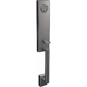 Schlage Lock Company FCT58CEN622 Century Handleset, Matte Black