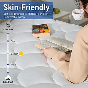 DatMou Full Mattress,12 Inch Hybrid Mattress, Full Size Mattress in a Box,Gel Memory Foam Hybrid Mattress with Individually Pocketed Springs, Fiberglass Free,CertiPUR-US