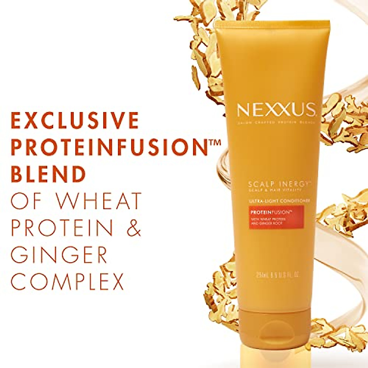 Nexxus Scalp Inergy Ultra-Light Conditioner For Volume, Lightweight Clarifying 8.5 Oz