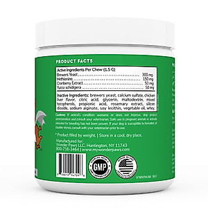 WONDER PAWS Probiotic Chews Plus Grass Hero Soft Chews - for Dog Kidney Support, Urinary Tract Health, Lawn Treatment, Digestion & Gut Health - Probiotic 90 Chews - Grass Hero 60 Chews